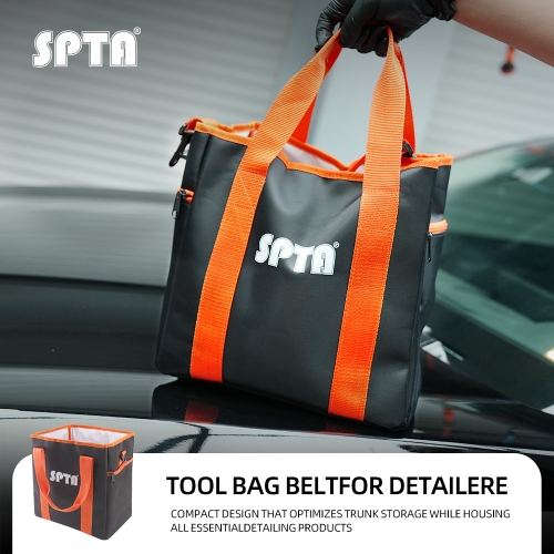 SPTA Detailing Arsenal Bag &Trunk Organizer,Large Space Trunk Organizer ...